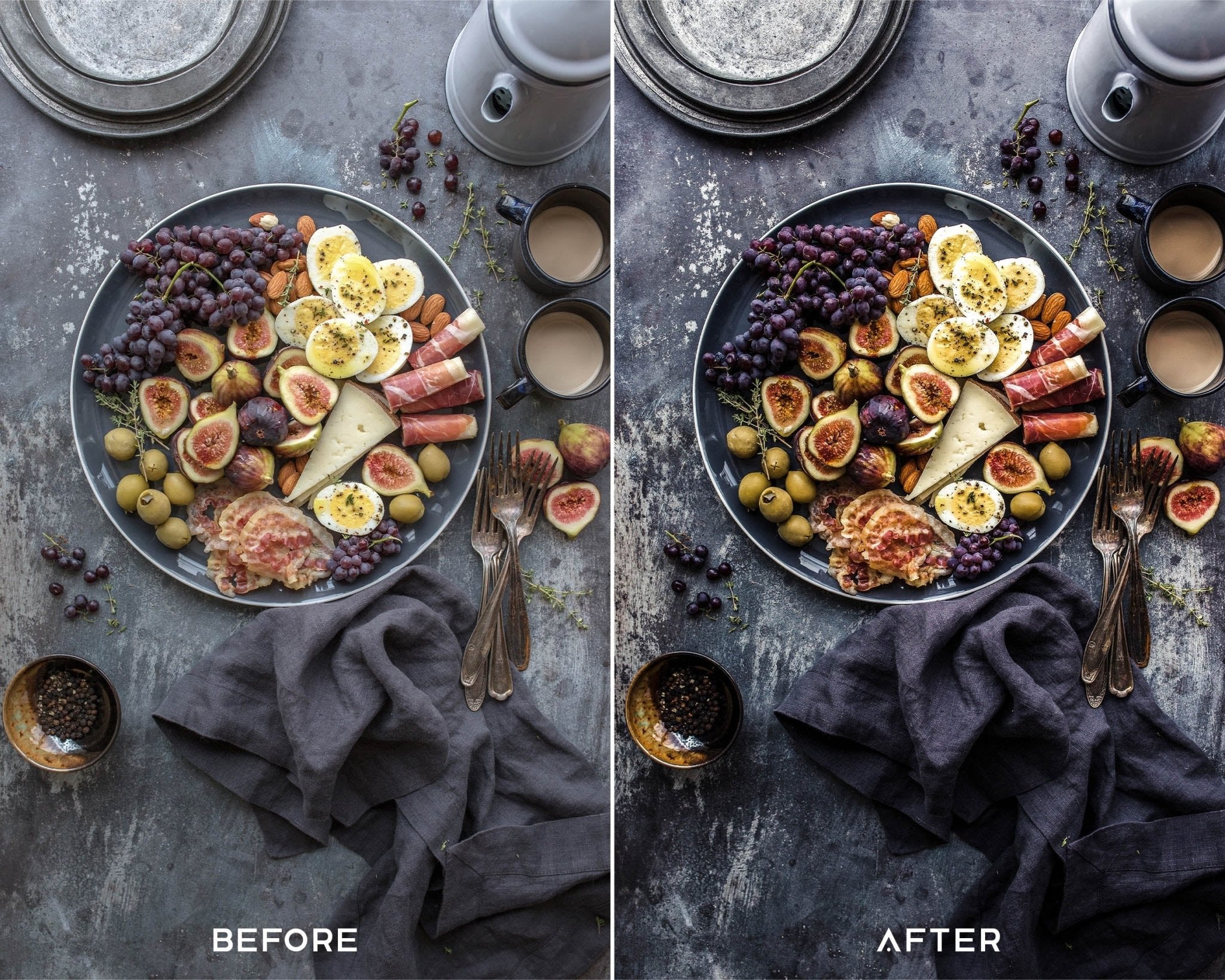 Dark Food Preset Collection