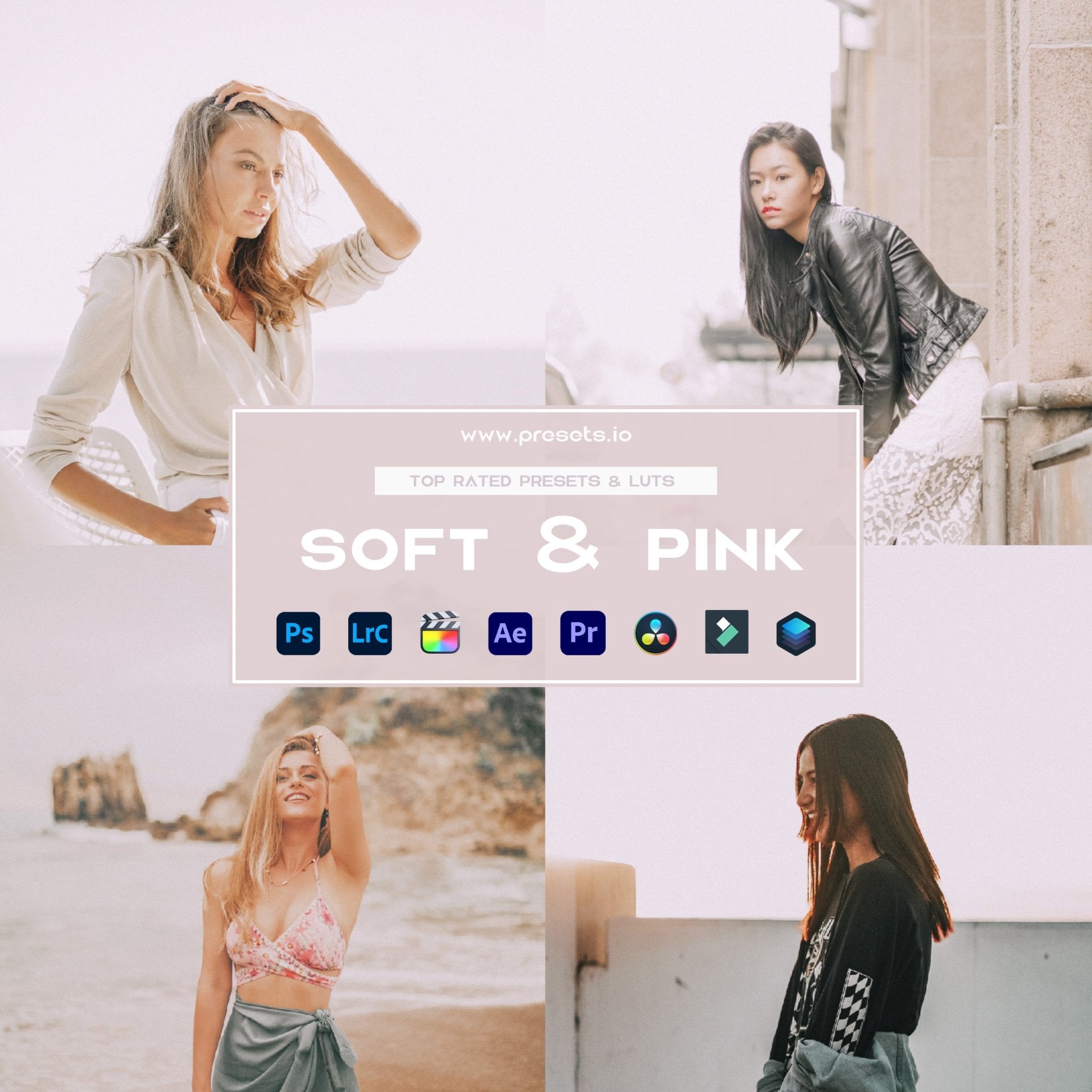 Soft & Pink Preset Collection | Presets.io